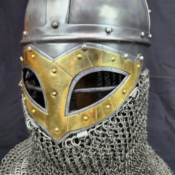 Viking Brass Ocular Battle helm