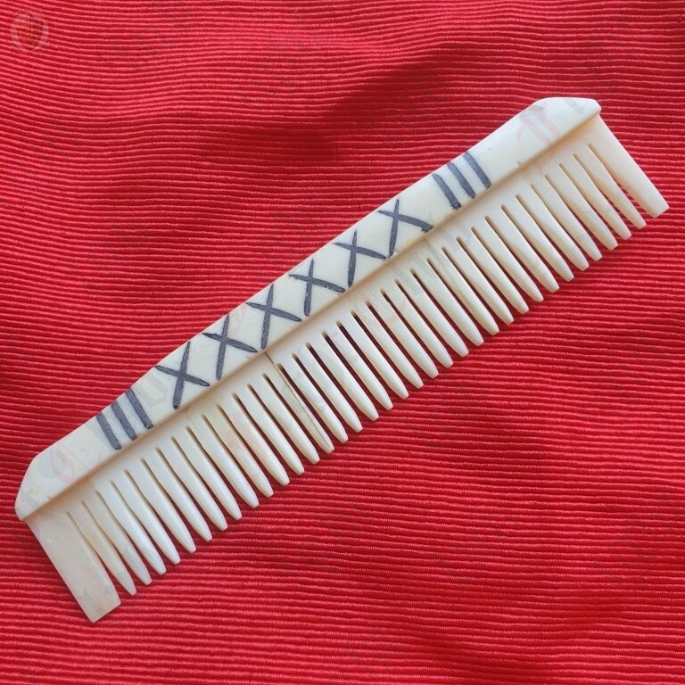 Bone early medieval comb