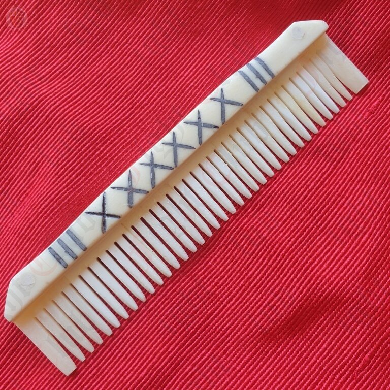 Bone early medieval comb