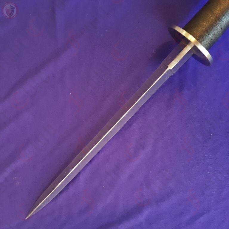 Stiletto Rondel Thrusting Dagger with Tapered Blade