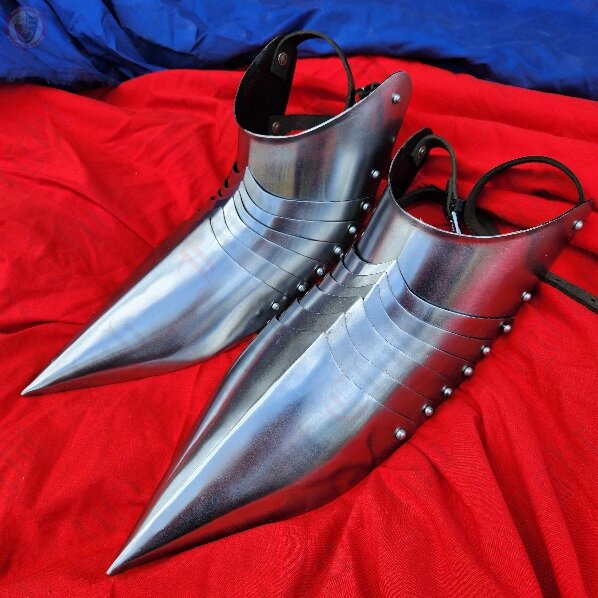 Armour :: Body Armour :: Arm, Leg & Neck Armour :: Sabatons - pointed