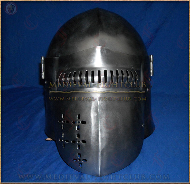 Armour :: Helms & Helmets :: Late Medieval Helms :: Bascinet - Pigface ...